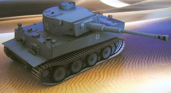 German heavy tank Tiger I - Papercraft vehicle – Lobster's Papercrafts