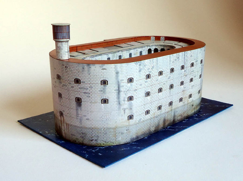 Fort Boyard - Papercraft building – Lobster's Papercrafts