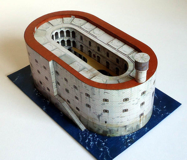 Fort Boyard - Papercraft building – Lobster's Papercrafts