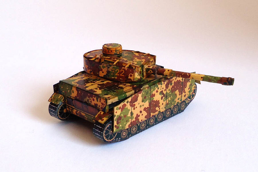 Tank Panzer IV Ausf. H - Papercraft vehicle – Lobster's Papercrafts