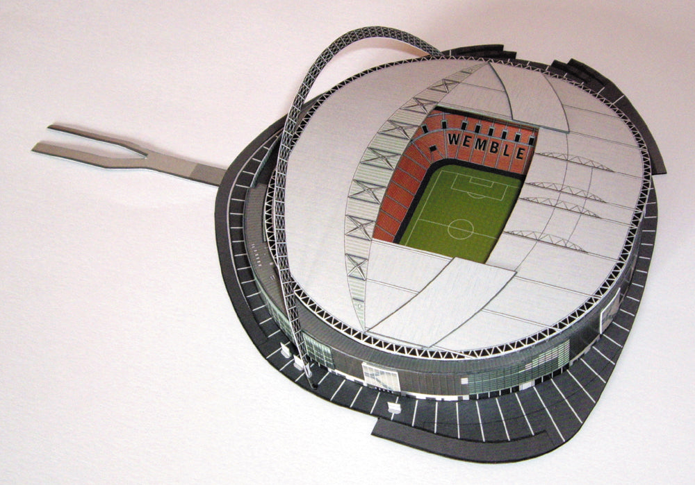 Wembley Stadium - Papercraft building – Lobster's Papercrafts